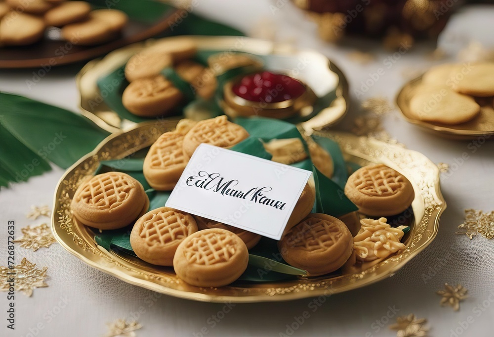 cookies Selamat Hari Aidilfitri Traditional money Malay Food Mubarak ...