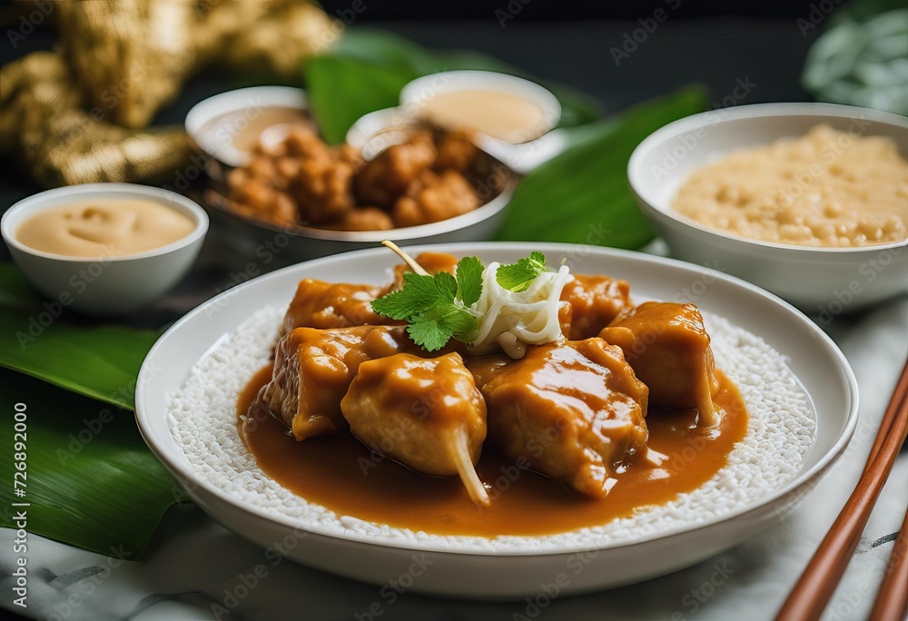 fermented satay Malay Eid sh Malaysian focus malay Kacang' rice ...