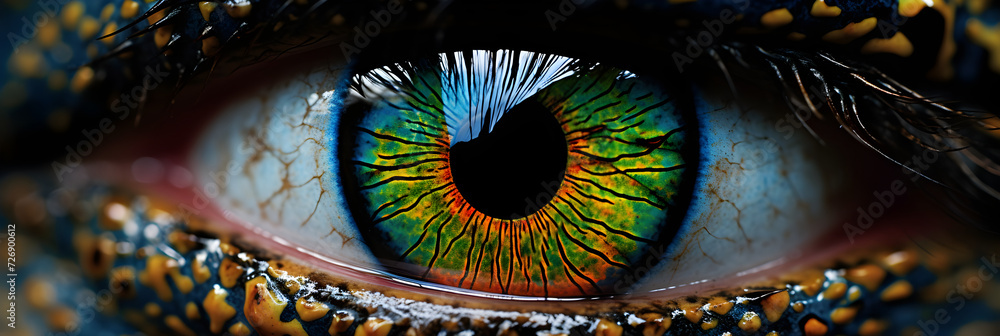 Detailed Up-close Image of Beautiful, Expressive Eyes - A Deeper Look ...