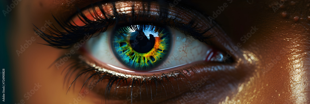 Detailed Up-close Image of Beautiful, Expressive Eyes - A Deeper Look ...