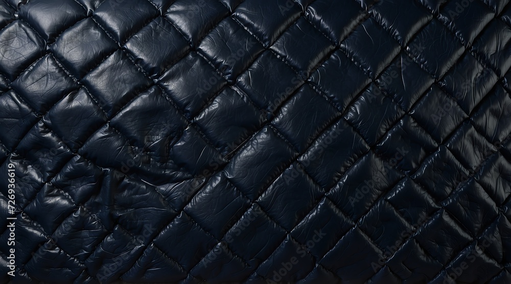 Premium luxury black blue leather surface texture background from ...
