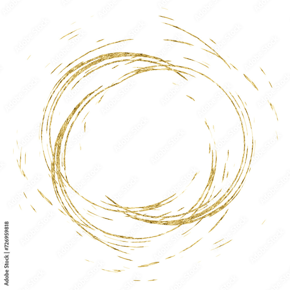 Gold Foil Frame gold splatter frames glitter,Gold stroke on transparent ...