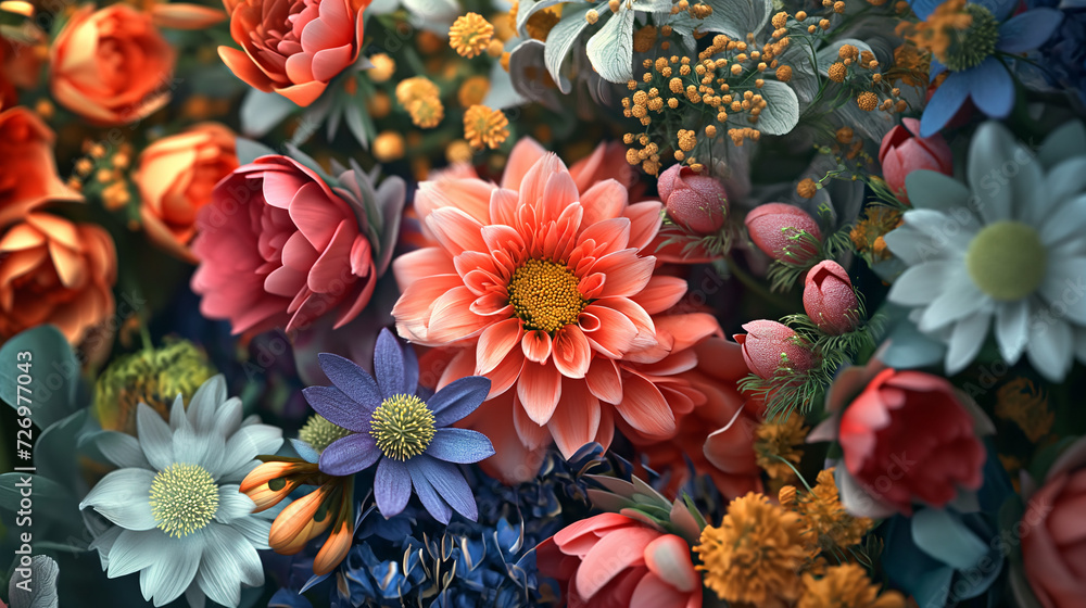 International Flower Day : Beautiful illustrations of various flower ...