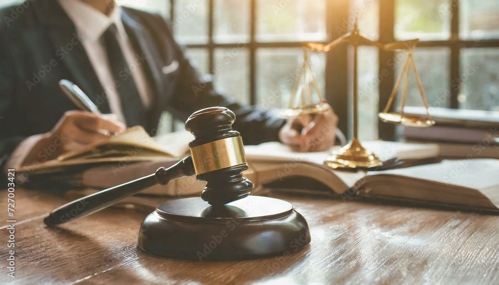 Scales of Justice - Judgement by Trial - Lady Justice is Blind Stock ...