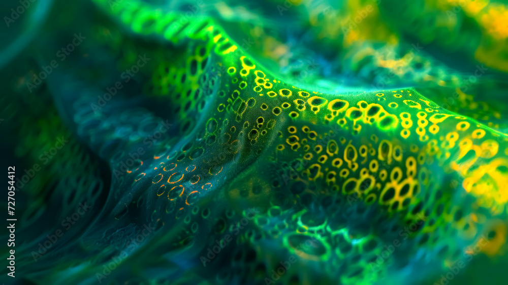 Organic Green Texture of a Biomimetic Material with Self-healing ...