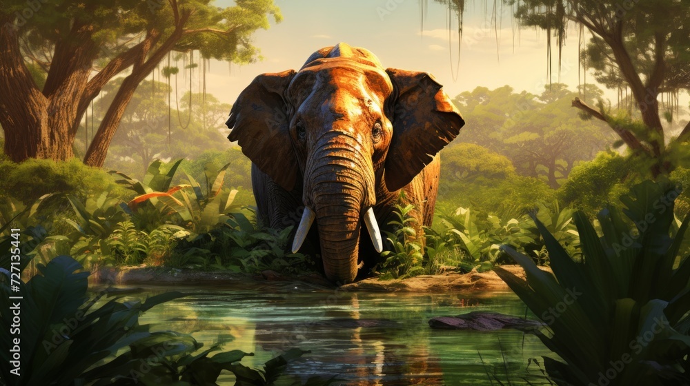 Wildlife conservation project showcasing efforts to protect endangered ...
