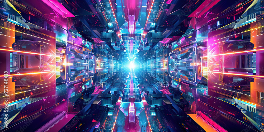 Parallel Realities: An Illustration Depicting Multiple Dimensions and ...