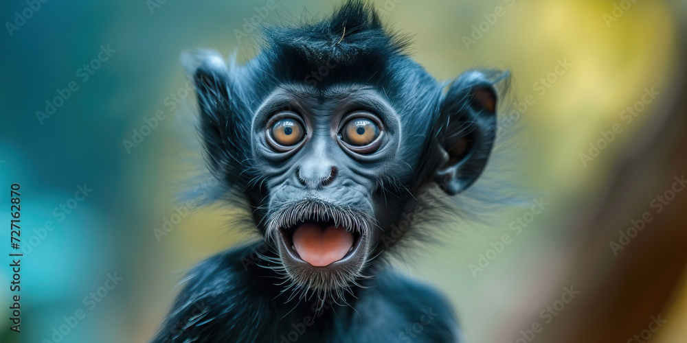 Goofy Zoo: Silly Portraits of Zoo Animals Making Funny Faces and Expressions. Stock Photo ...