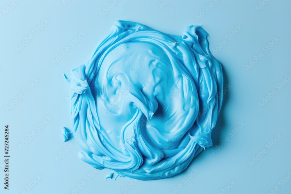 Light blue play dough as background top view Stock Photo | Adobe Stock
