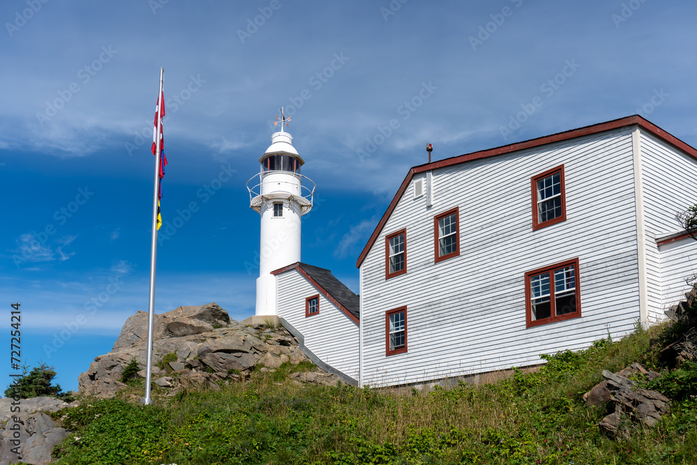 Lobster Cove Head Lighthouse at Gros Morne National Park in ...