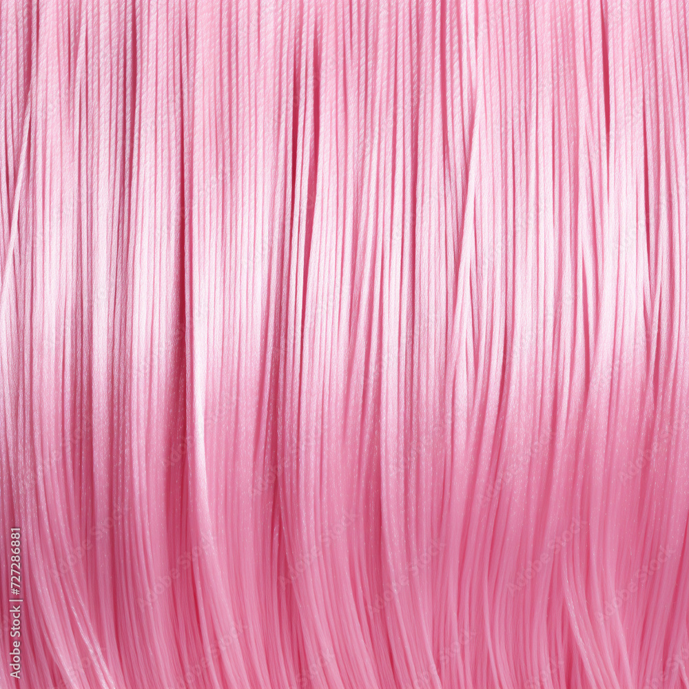 Soft pink striped fabric with a delicate sheer texture and vertical ...