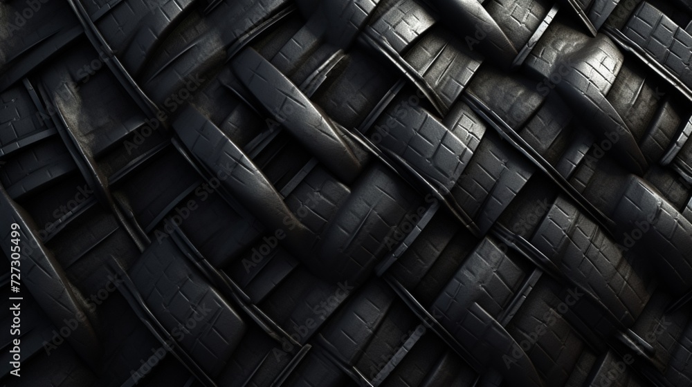 Black metal texture background design.Generative AI Stock Illustration ...