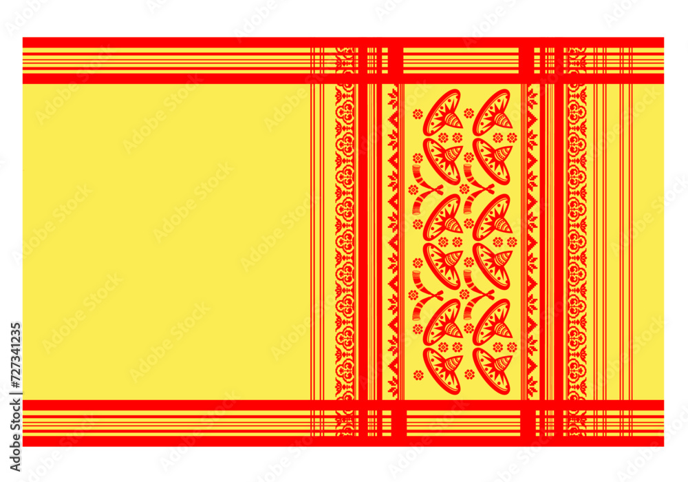 gamosa or gamusa from assam, gamosa or gamusa is an article of ...