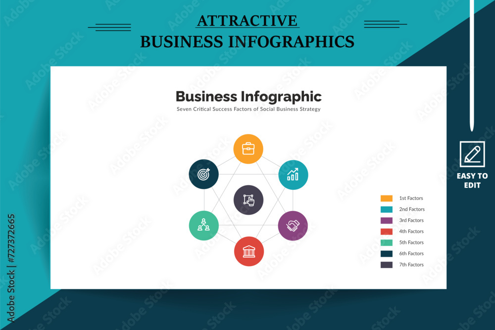 infographics business template 2024, company profile, paper infographic ...