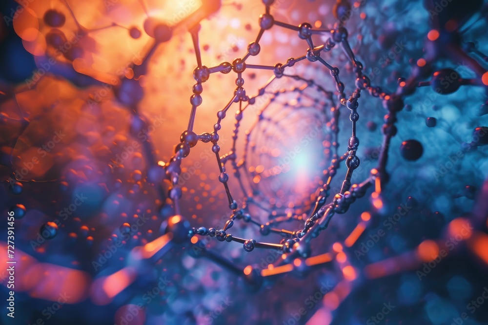 A detailed view of a glass surface with multiple water droplets on it ...