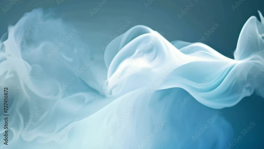 The realistic 3D background depicts the flow of fresh air, bringing ...