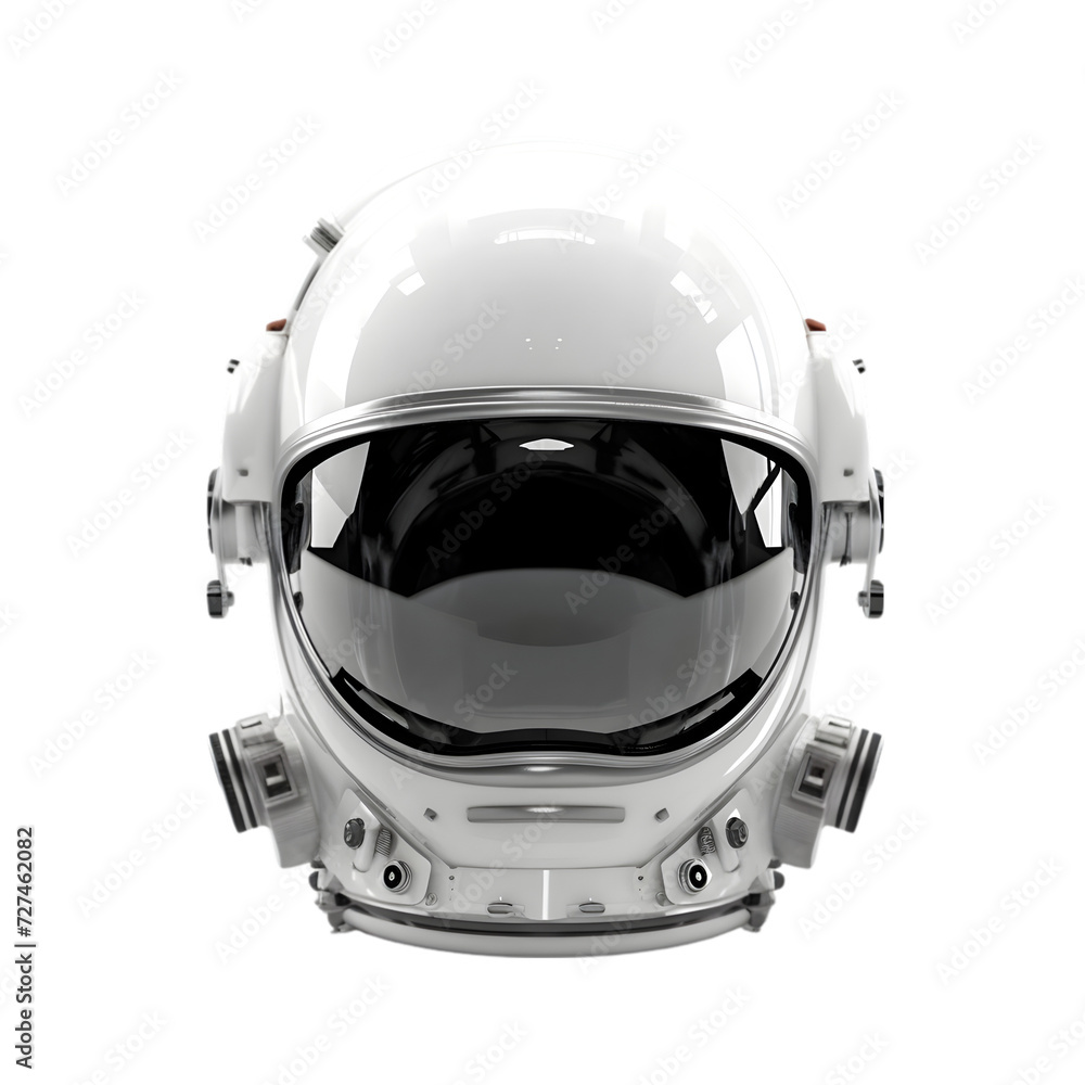 Astronaut Helmet on transparent background PNG image Stock Illustration ...