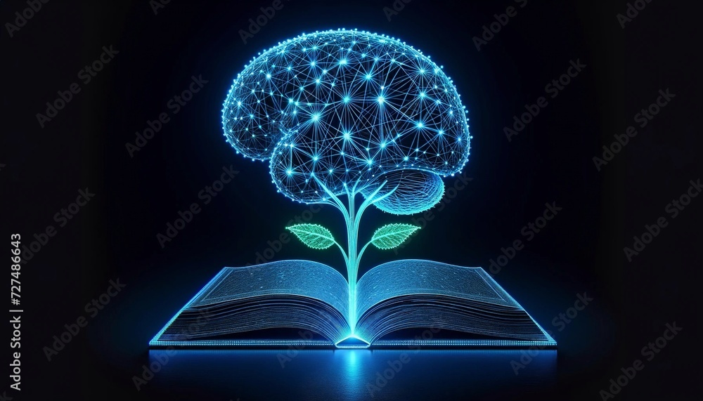 The Enlightenment Tree: A Glowing Neural Network Emerges from an Open ...