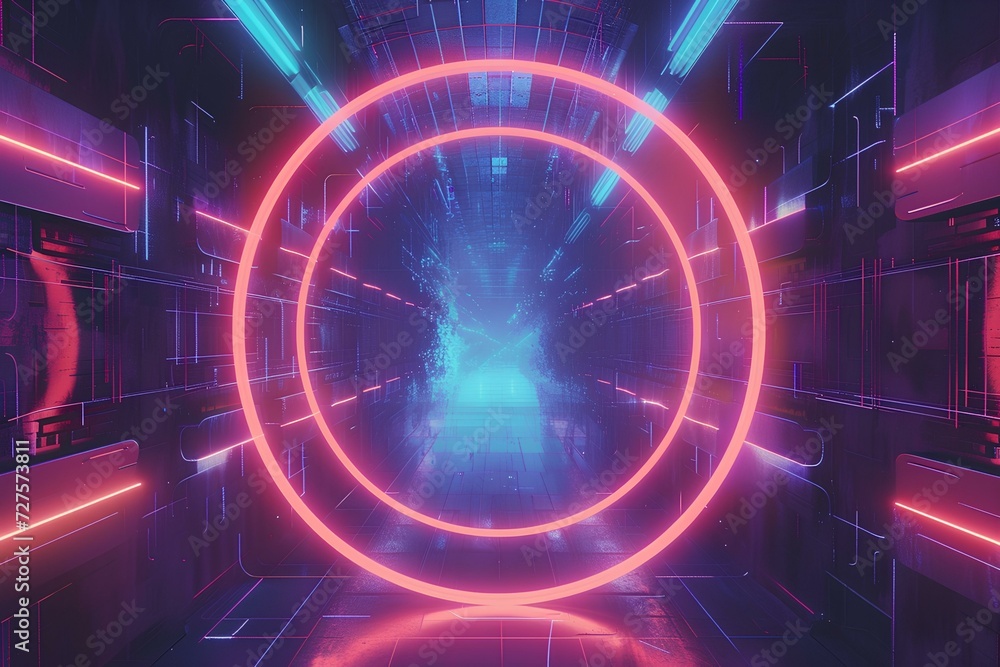 psychedelic album cover, sleek digital render for the album, aberrant ...