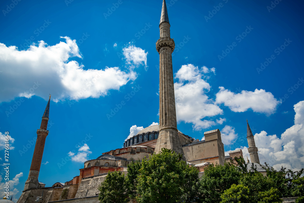 Estambul, la capital de turquía,Paisaje típico de la ciudad con ...