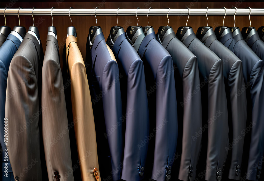 Suits. Clothing Rack. Menswear. Fashion. Tailoring. Wardrobe. Business ...