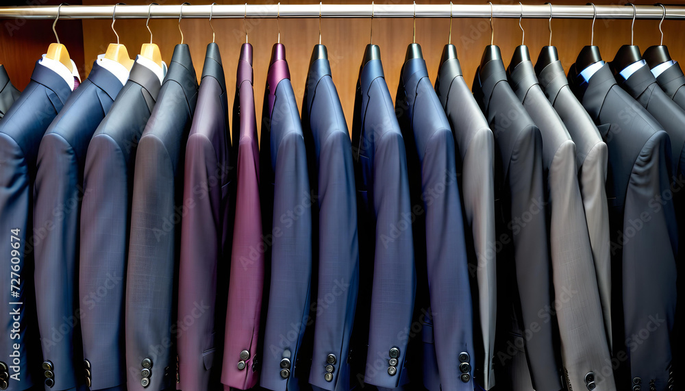 Suits. Clothing Rack. Menswear. Fashion. Tailoring. Wardrobe. Business ...