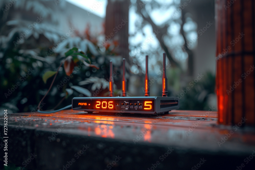 generic modern high speed 5g next generation router for home secure ...