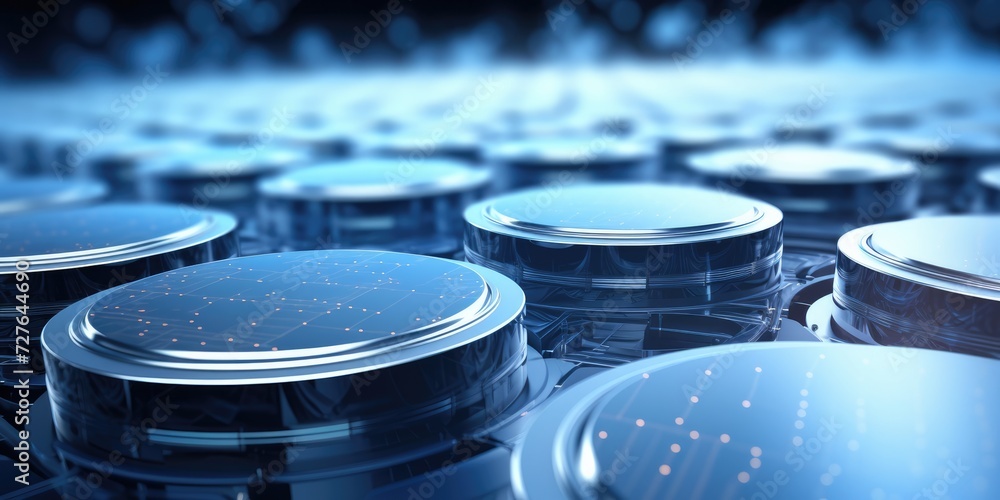 energy cells Future High condensed energy storage technology. Stock ...