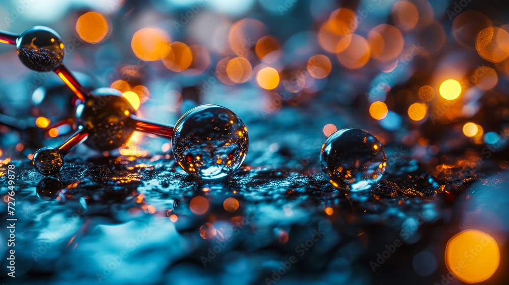 Nanotechnology Structure with Spherical Molecules on a Hexagonal Grid ...