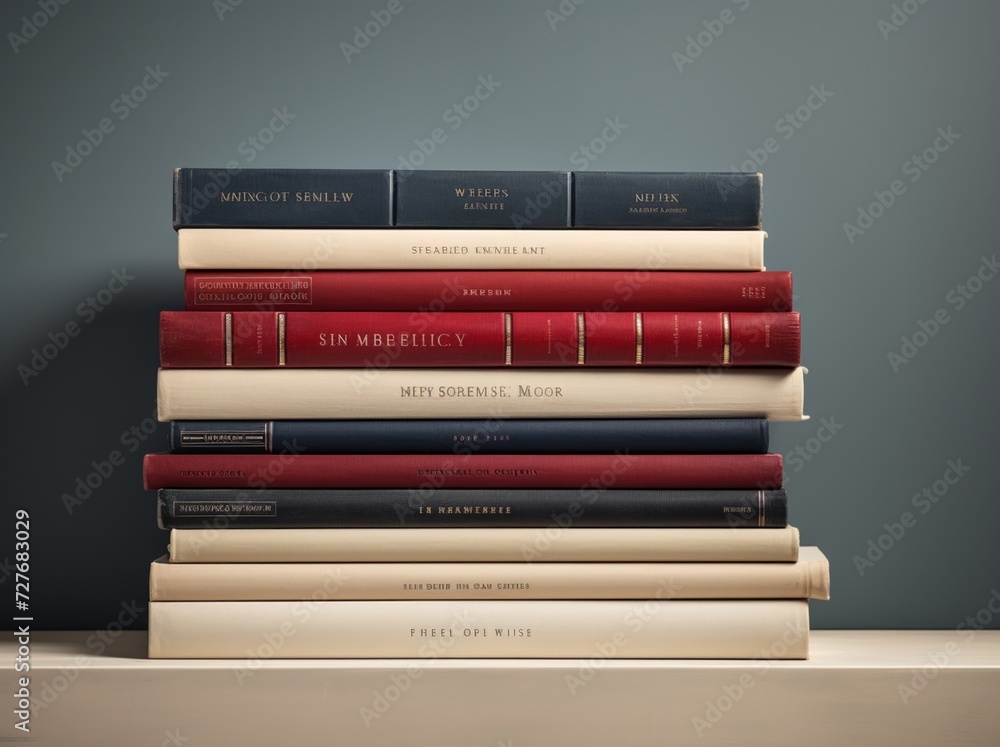 Literary Legacy Books, Explore the allure of a towering stack of ...