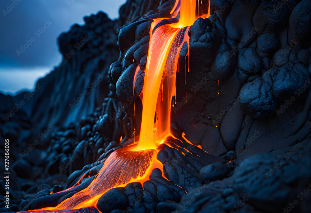 Lava. Background. Volcanic. Molten. Hot. Fiery. Eruption. Heat ...