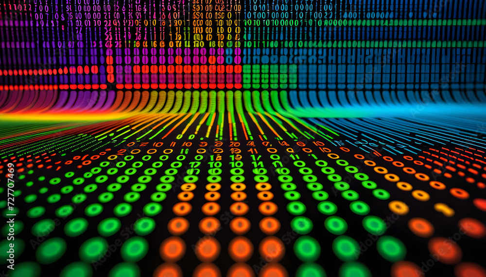 Binary Code Programming Digital Technology Data Computing Coding Information Computer