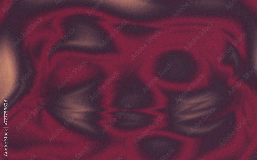 abstract color gradient orb background silk texture satin wavy red ...