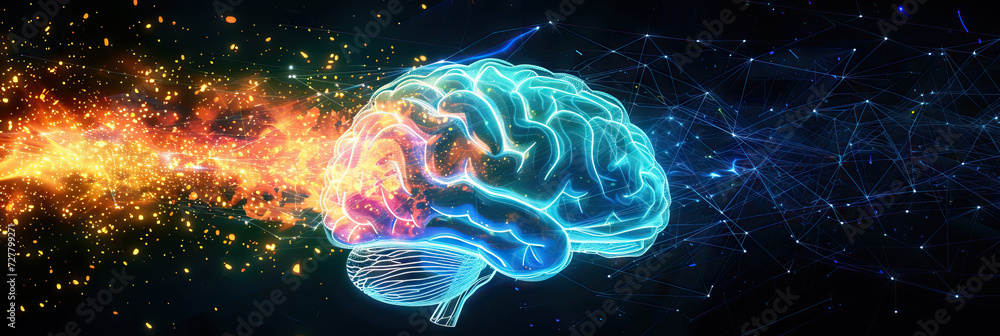 Emotional Intelligence: An Illustration Depicting Brain Activity ...