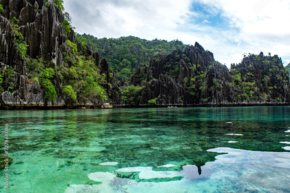 beautiful landscape of Coron, Palawan, Philippines Stock Photo | Adobe ...