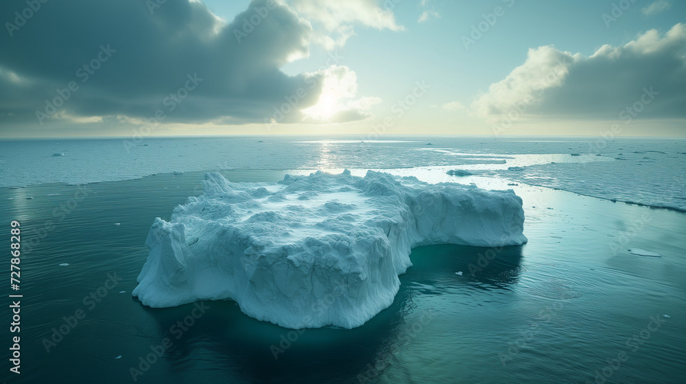 melting ice caps and reduced polar ice extent. Dead trees on dry ...