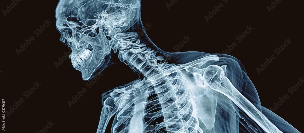 Advanced X-ray Imaging Reveals Intricate Human Shoulder Structure in ...