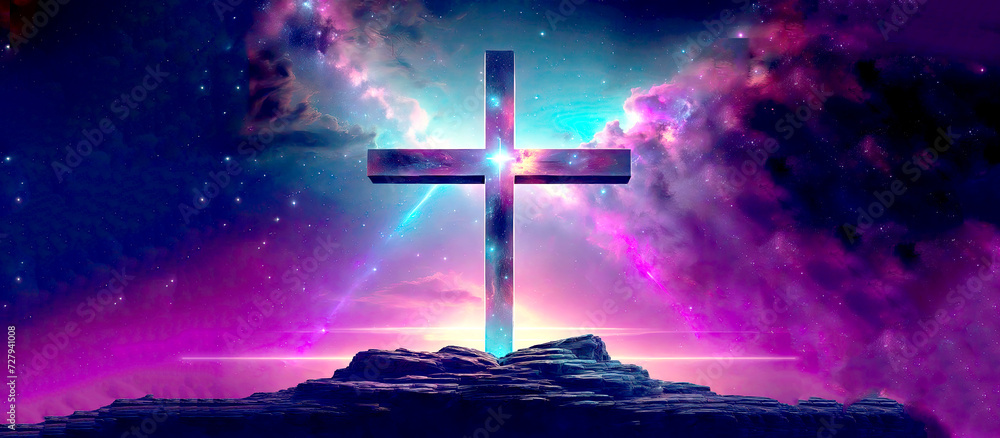 Cross of Jesus Christ. Crucifixion. Blood, sacrifice, price, life ...