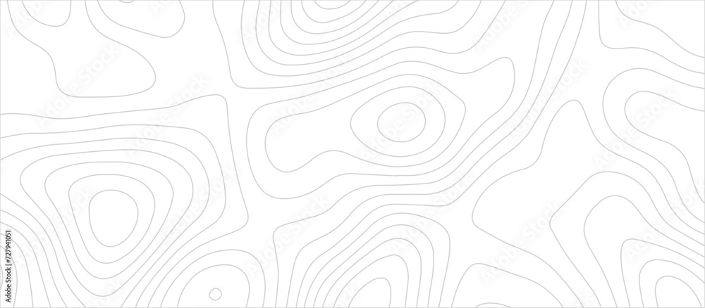 Abstract topographic Contour Map Subtle White Vector Background . Blank ...