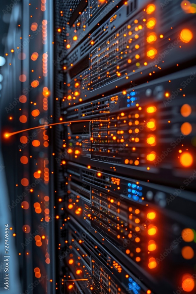 Comprehensive Server Network Floorplan, An In-Depth and Detailed Layout ...