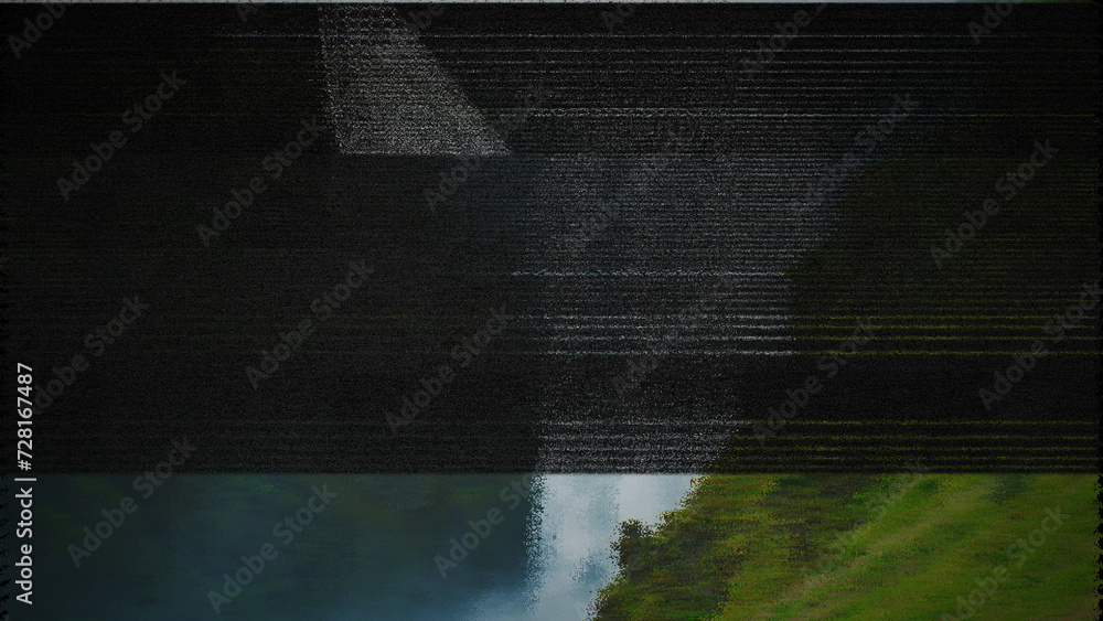 End of Transmission Transition Stock Template | Adobe Stock