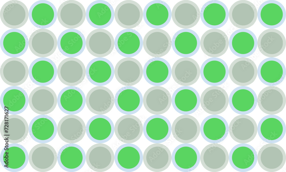 background with green circles, abstract background two tone green dot ...
