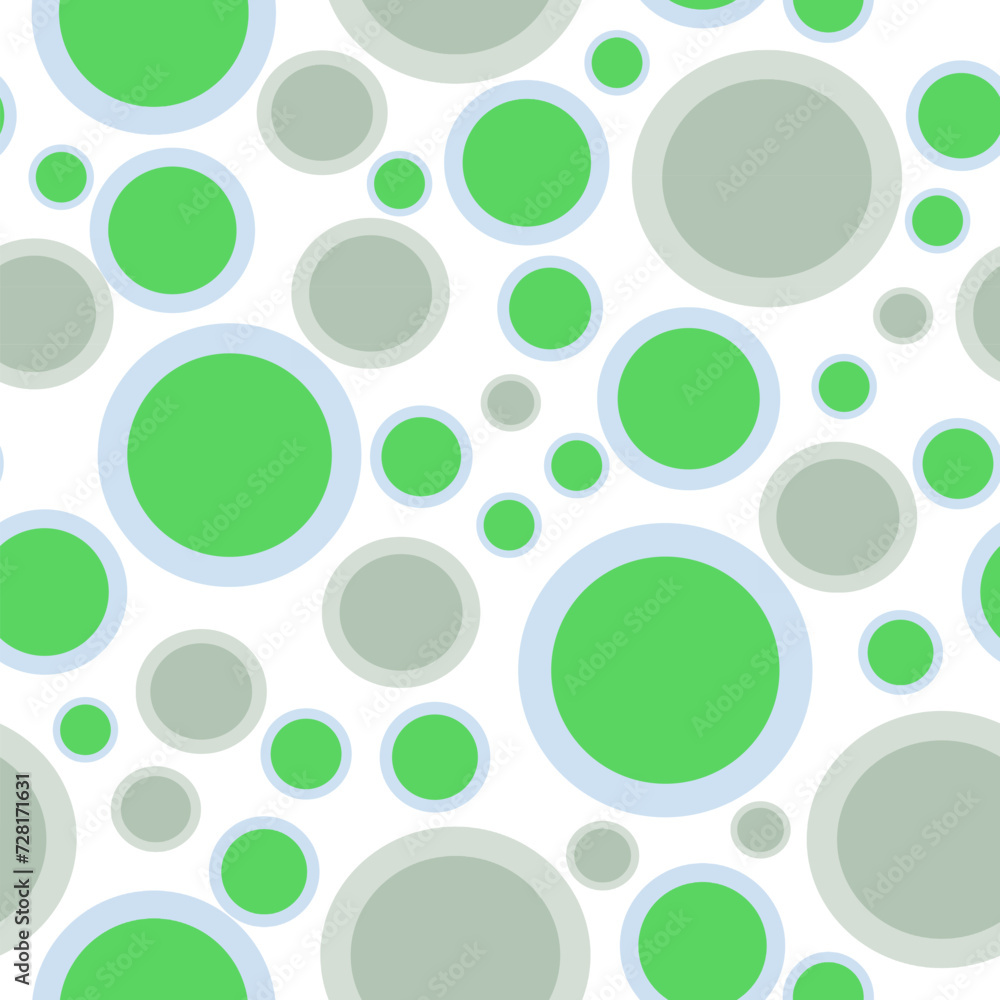 background with green circles, abstract background two tone green dot ...