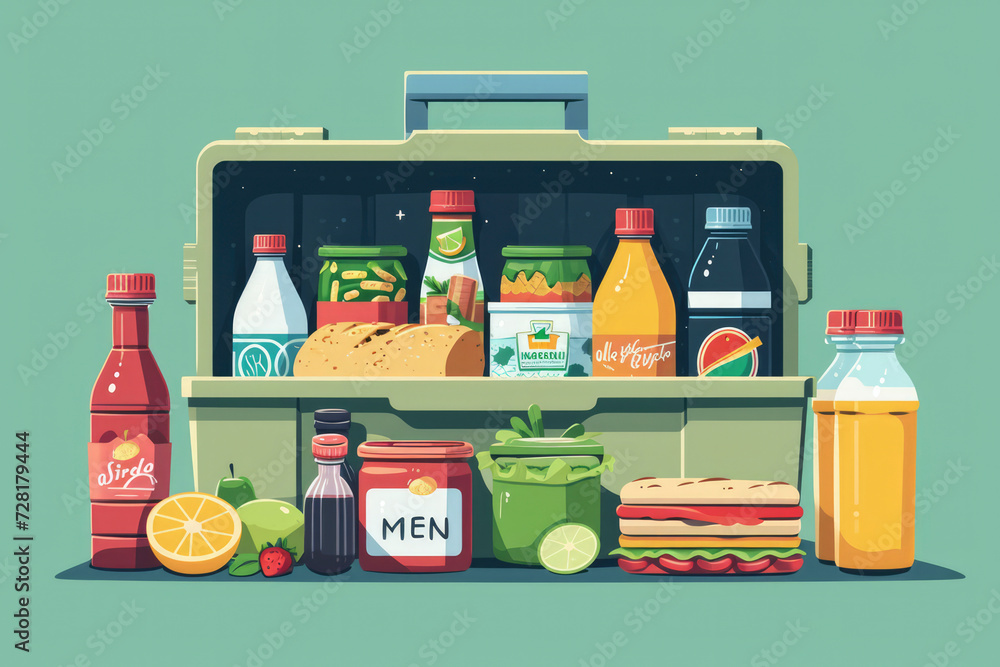 Snacks and Meals: Pack a cooler with a variety of snacks and drinks ...