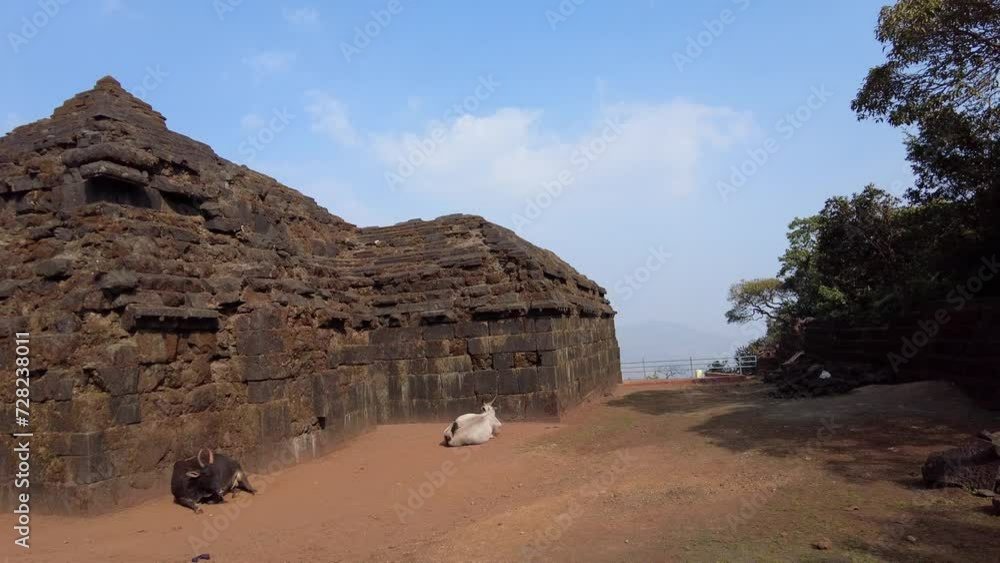 29 Jan 2024, Mahabaleshwar, India, Krishnabai Temple, Mahabaleshwar ...