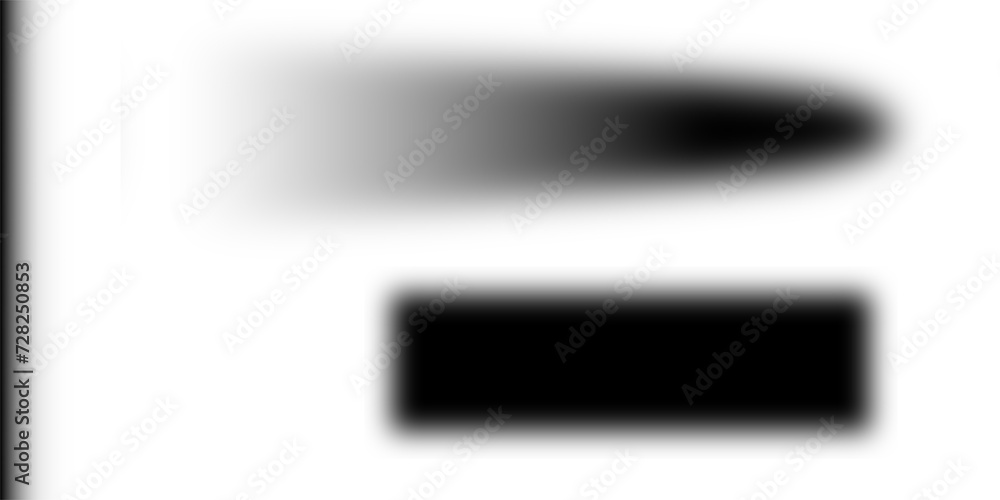 This vector set features realistic circle and oval drop shadows with ...