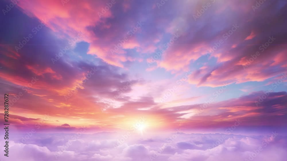 Background of colorful sky concept. ramatic sunset. sunset sky with ...