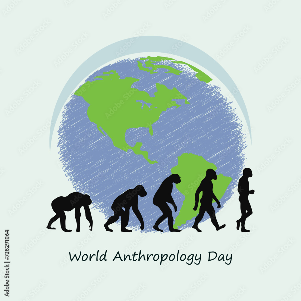 World Anthropology Day. Anthropology background vector illustration ...