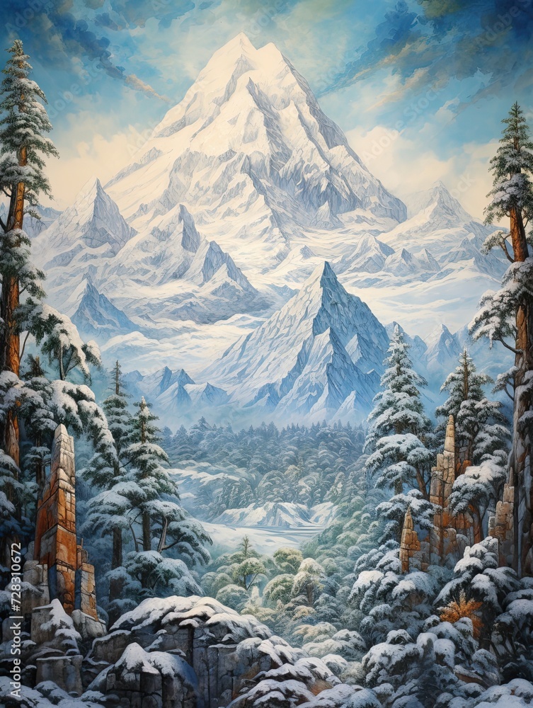 Ancient Aztec Winter: Rare Snow Over Pyramids Reveals Majestic Murals ...