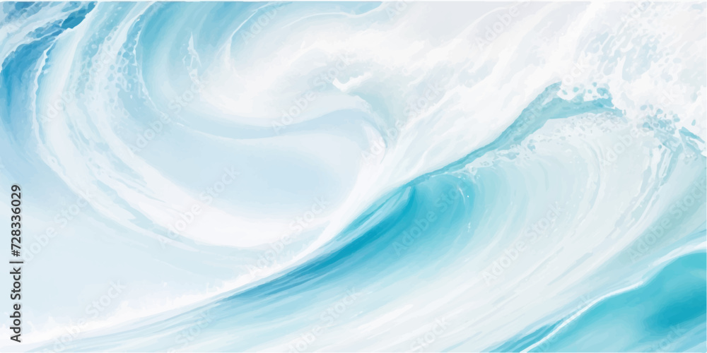 abstract soft blue and white abstract water color ocean wave texture ...